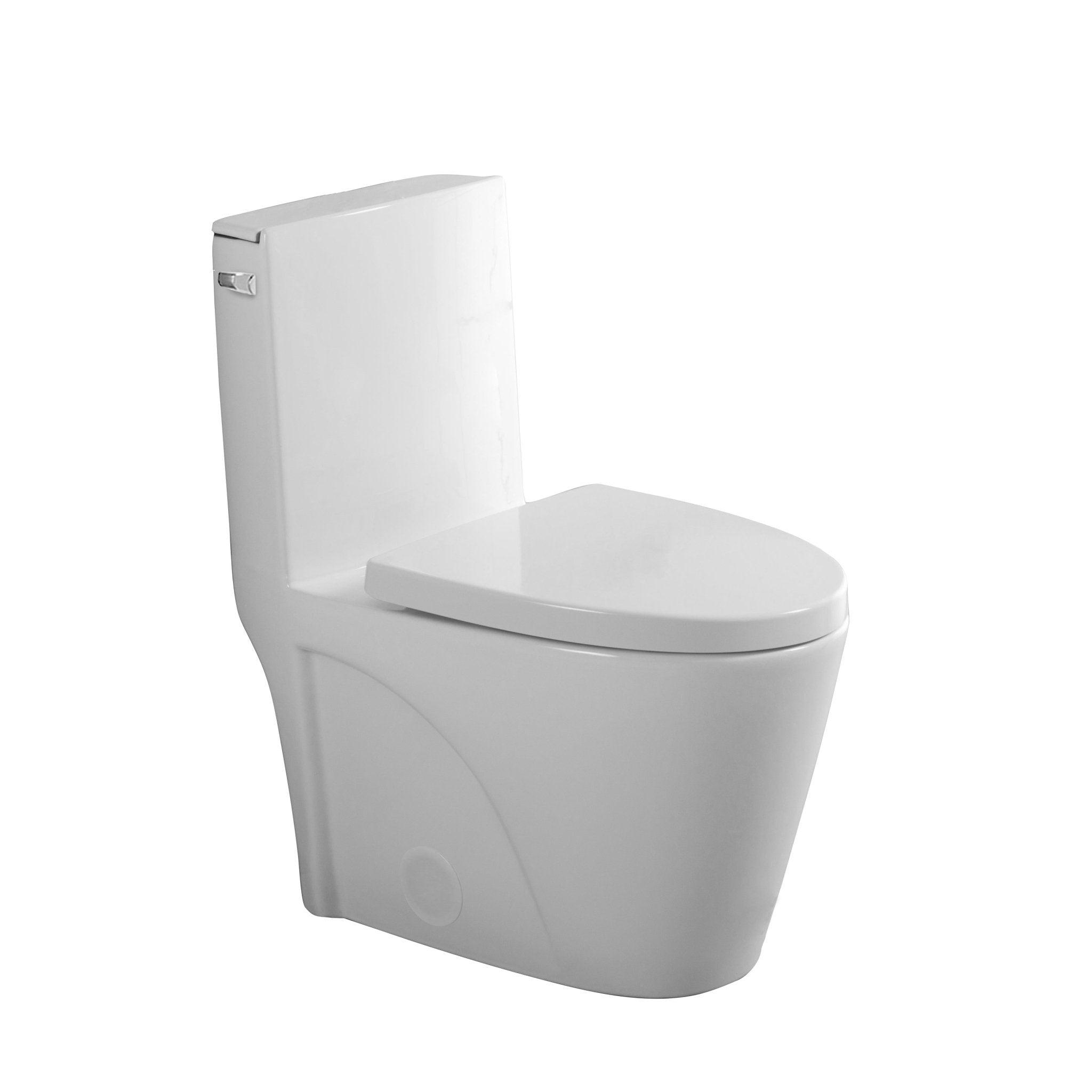 Rimless ADA-Compliant Single-Flush Siphonic One-Piece Toilet – NeoNova ...